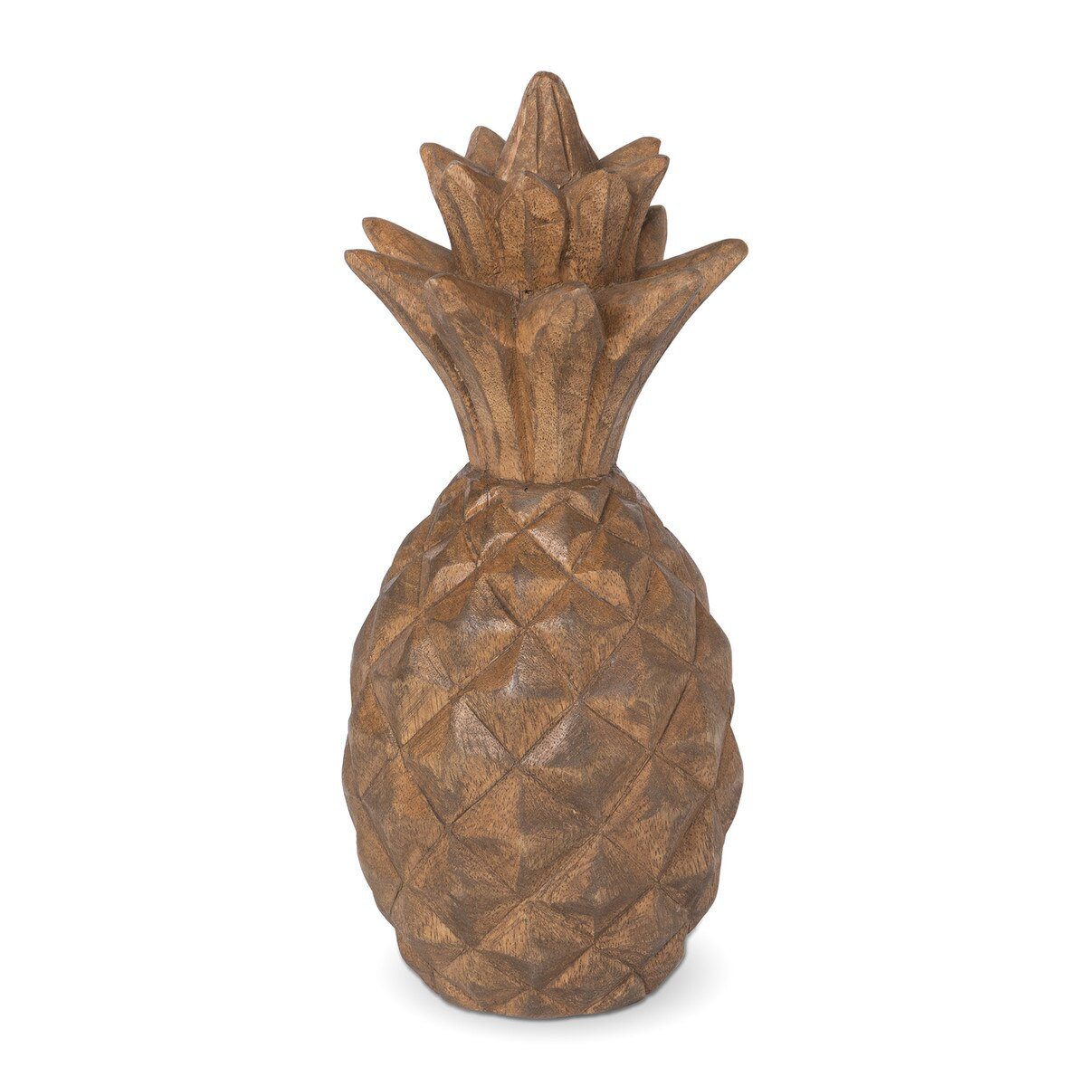 Bay Isle Home™ Hand Carved Wood Pineapple, 11" | Wayfair